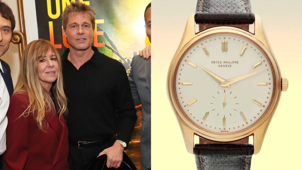 Brad Pitt's Vintage Patek Philippe: A Horological Icon Resurfaces ...